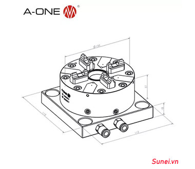 Mâm cặp A-one 3A-100057 (100) - Sunei