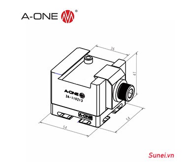 Ống kẹp khớp nối R50 3A-110213 - Sunei
