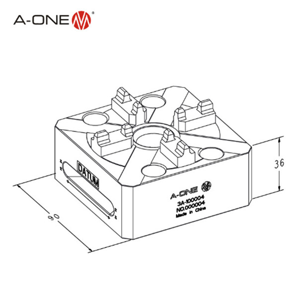 Mâm cặp vuông A-one 3A-100004 - Sunei