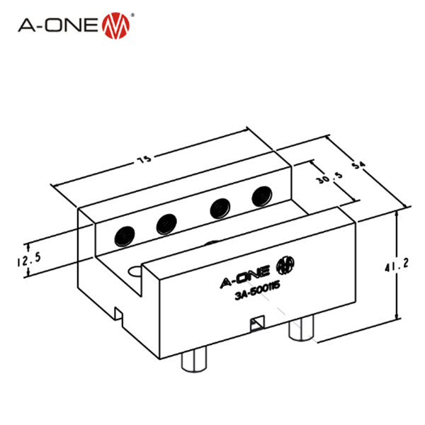 Đầu kẹp điện cực A-one 3A-500115 - Sunei